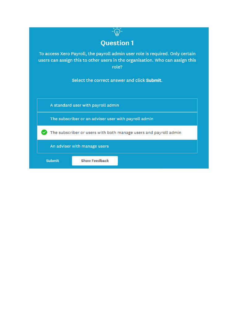 Xero Payroll 26 - 30 - 87% | PDF