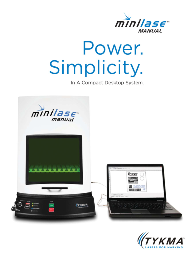 TYKMA Minilase Manual Datasheet | PDF