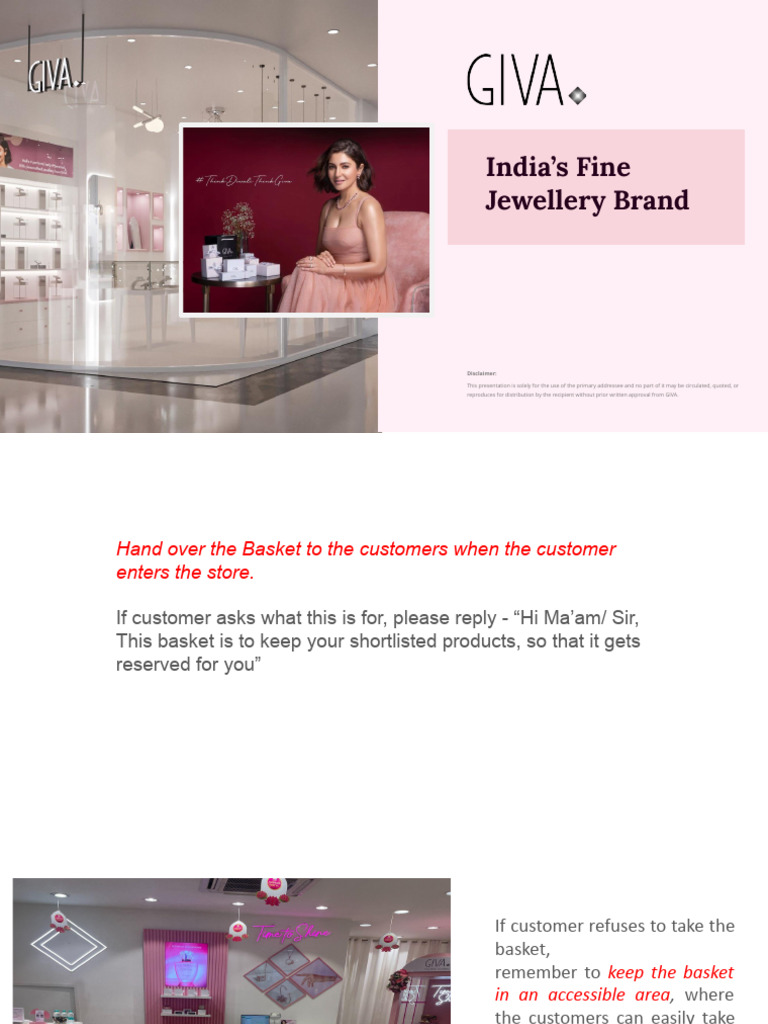 GIVA Store Baskets | PDF