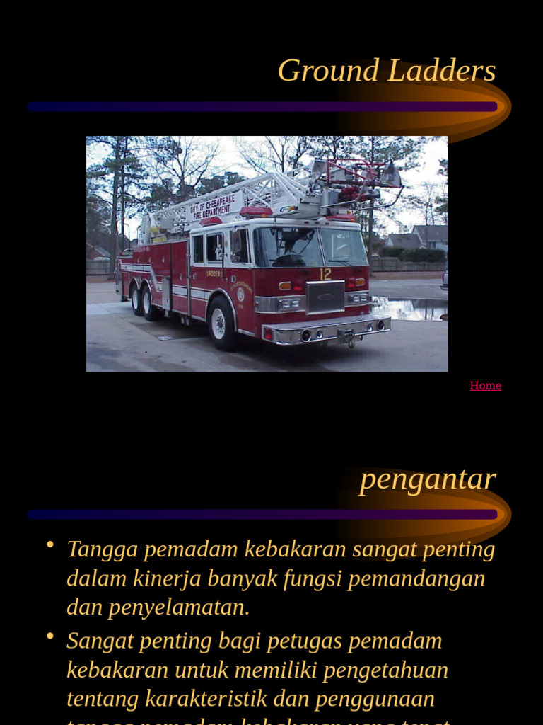 11. Ground Ladders | PDF