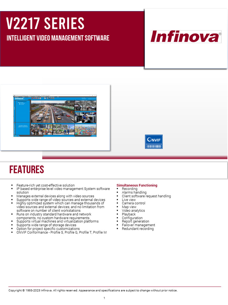 V2217 VMS Datasheet en 202211 R2 | PDF
