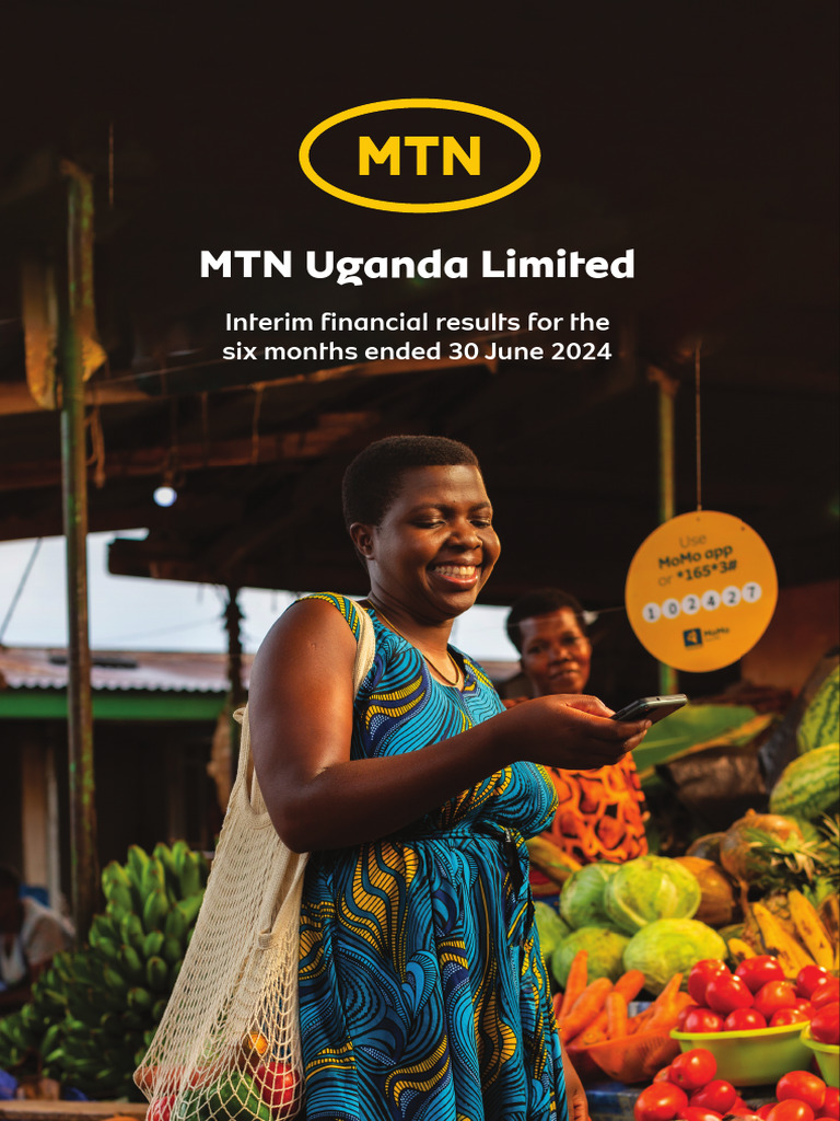 MTN Uganda H1 2024 Financial Results | PDF | Dividend | Equity (Finance)