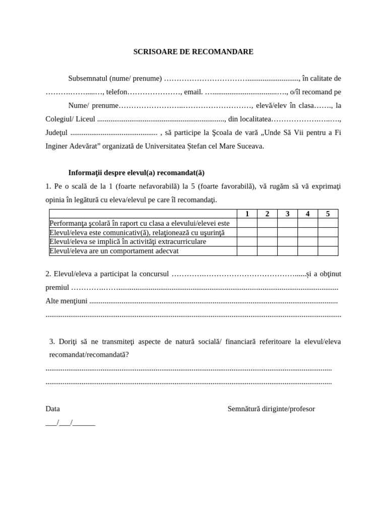 SCRISOARE-DE-RECOMANDARE-DIRIGINTE (2) | PDF