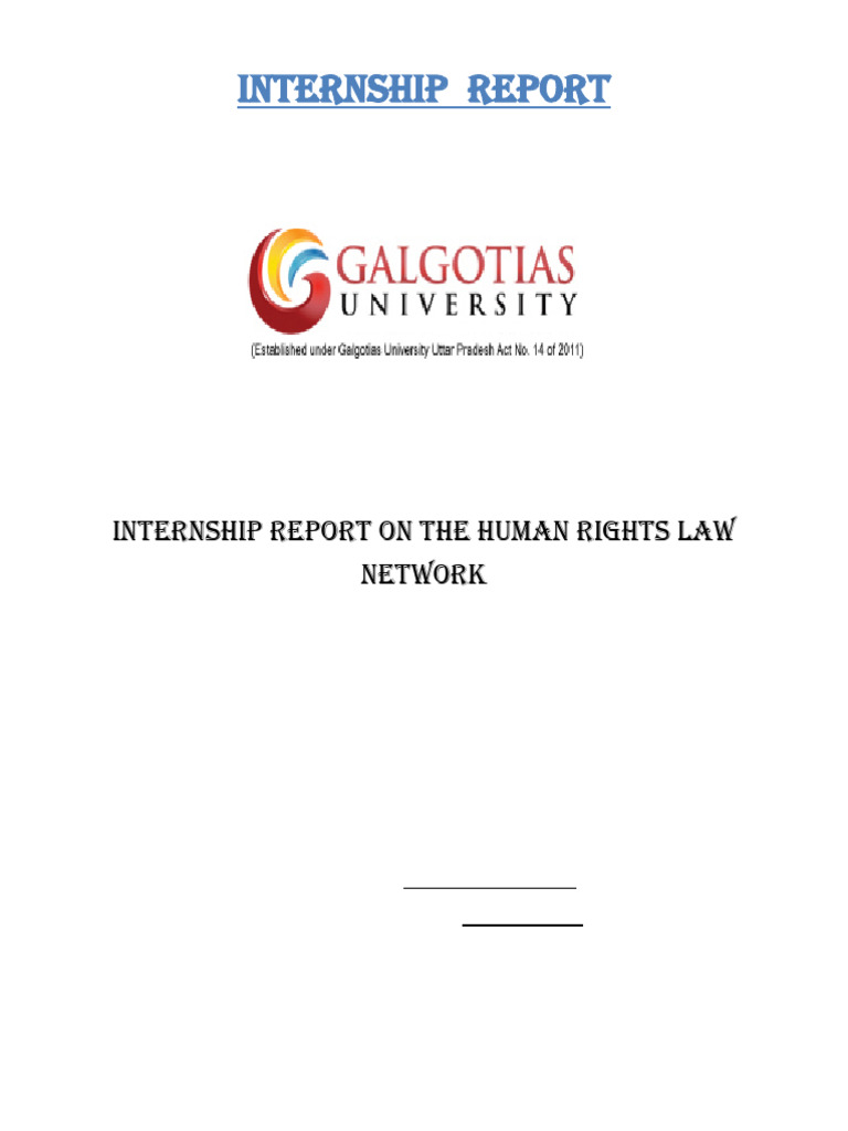 Internship Report1 | PDF