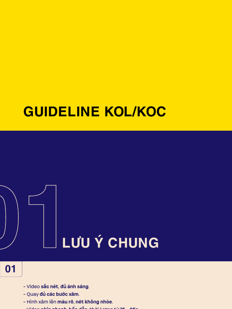 Guideline - KOL - KOC Inkaholic | PDF