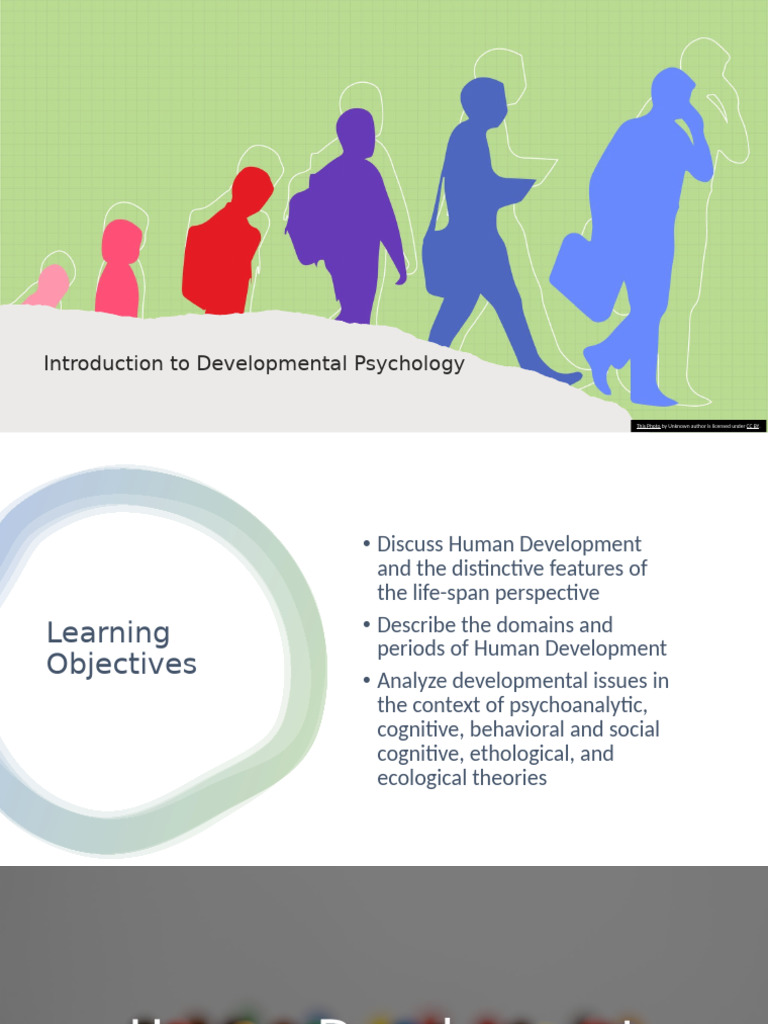 Introduction To Developmental Psychology | PDF