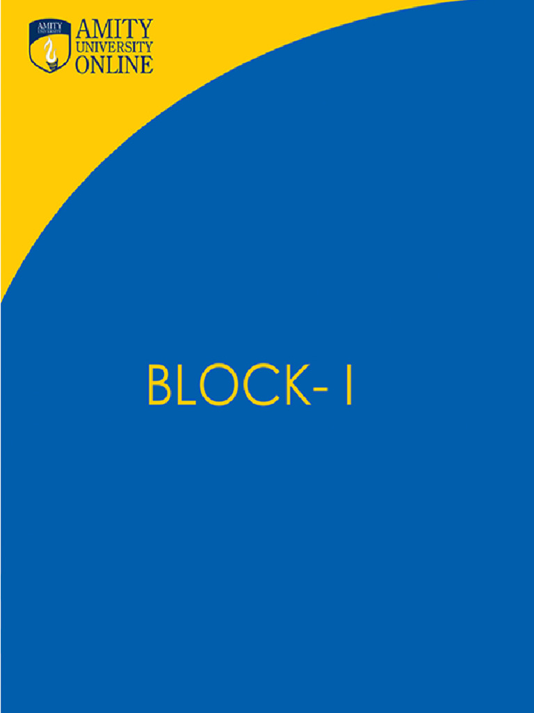 Block 1 | PDF