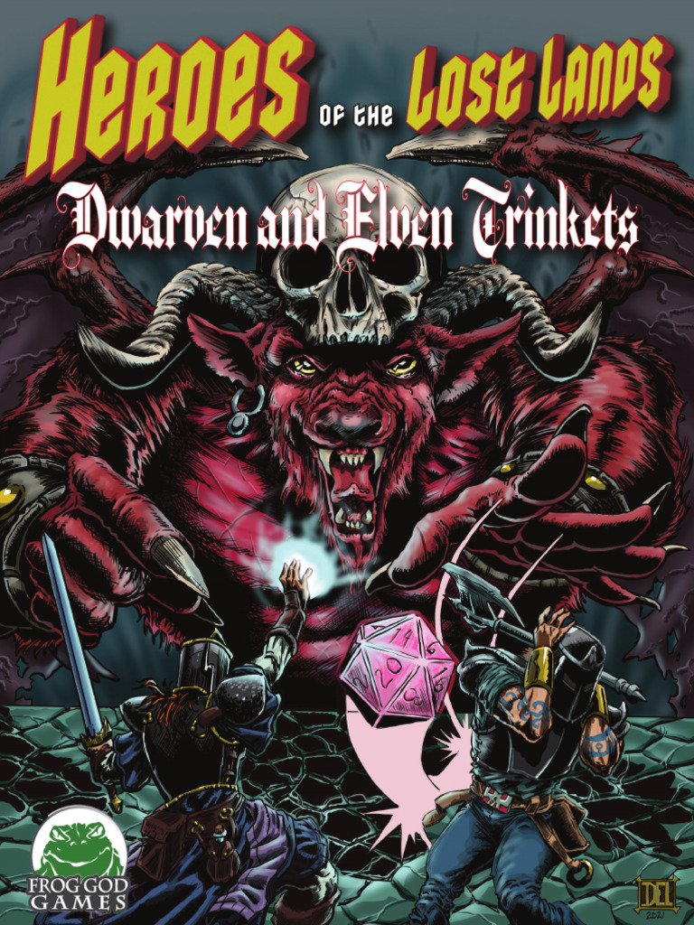 D&D5e Heroes of The Lost Lands Dwarven and Elven Trinkets | PDF