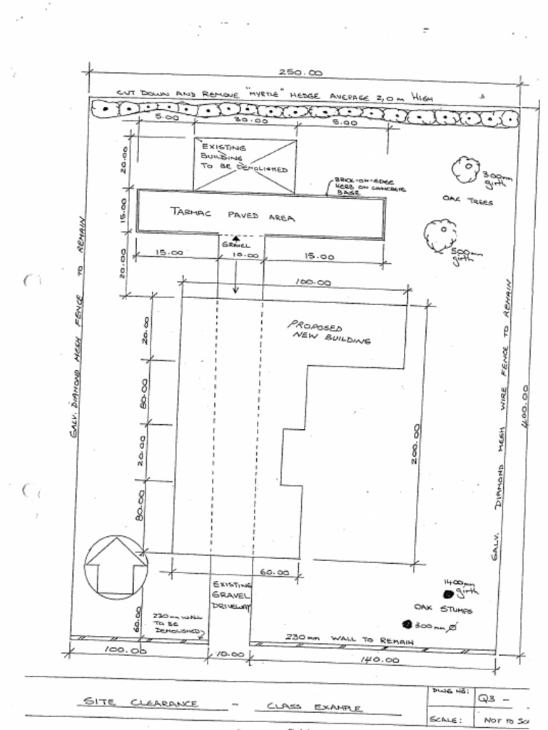 First Example Site Clearance | PDF
