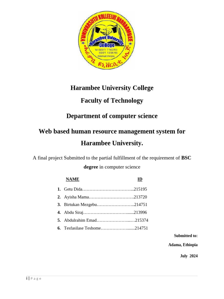 1 Harambee HRMSD | PDF | Use Case | System