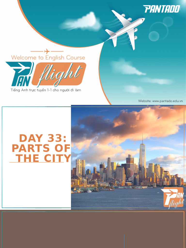 Basic - Day 33 - Parts of the city | PDF