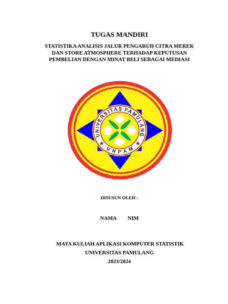 Cover Tugas Mandiri | PDF