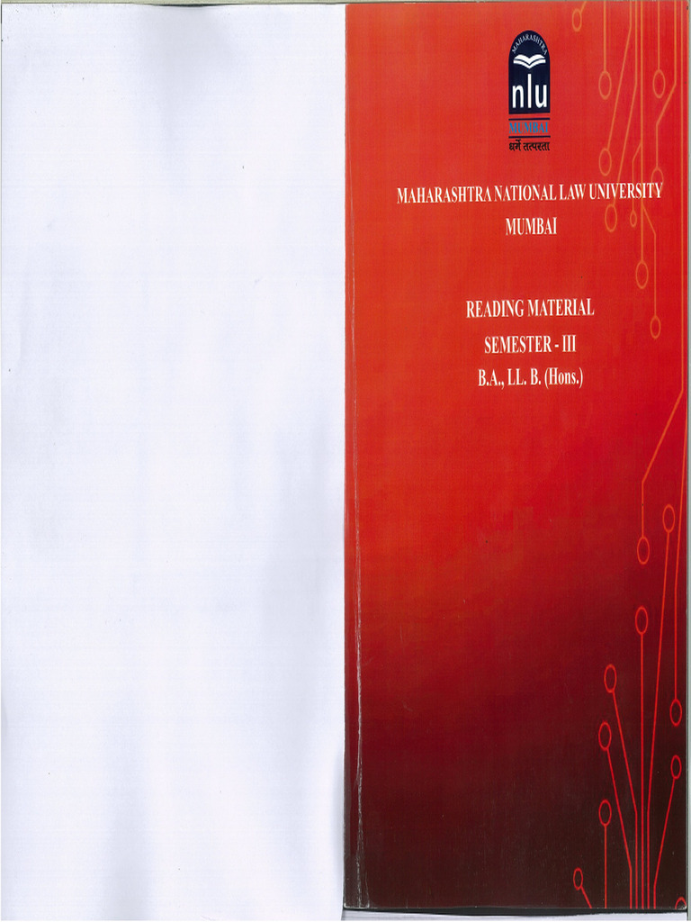 Reading Material Semister III | PDF