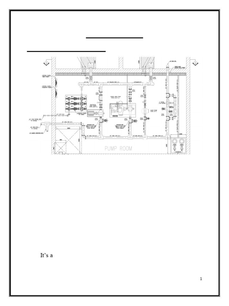 Pump Room Design | PDF