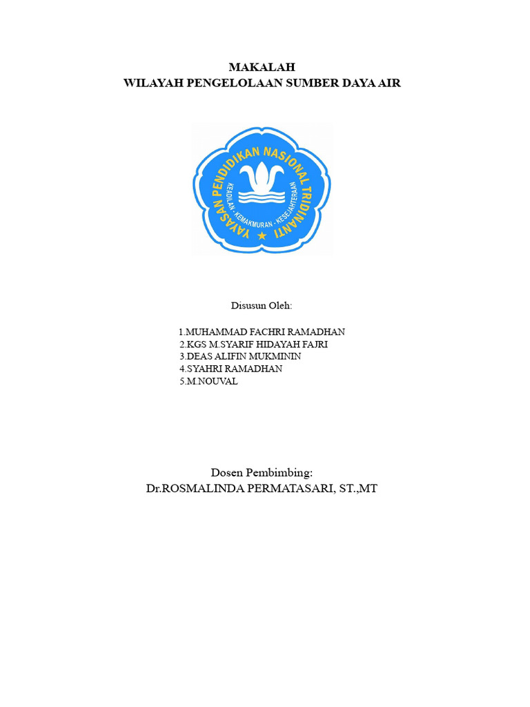Makalah Psda | PDF
