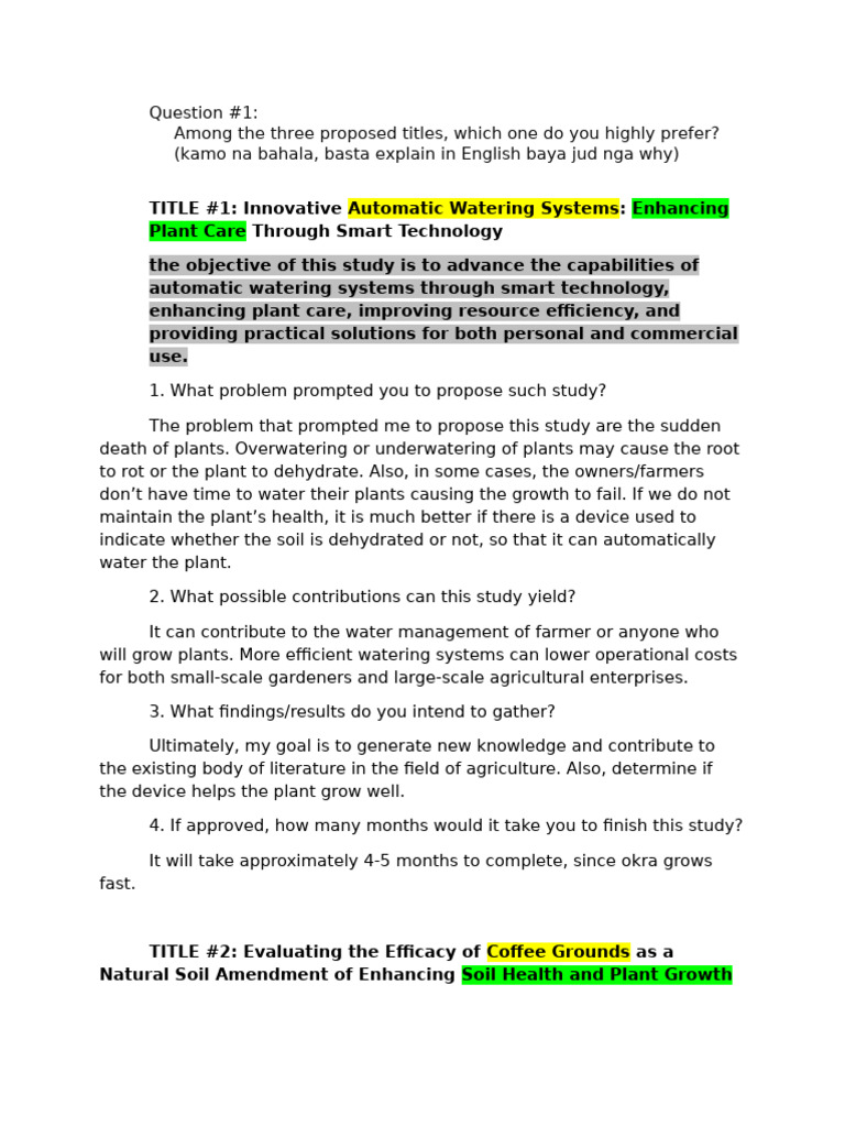 Title Defense Script | PDF