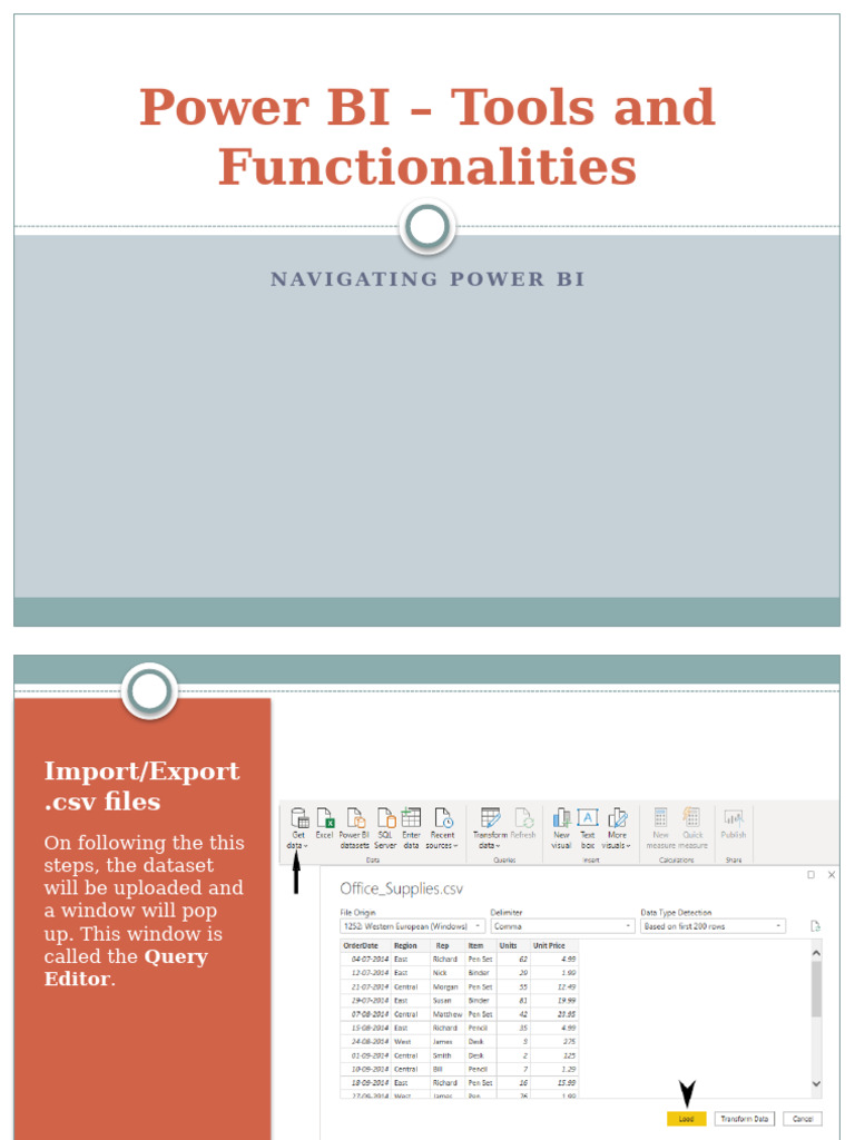 Power BI Â Tools and Functionalities 2 | PDF