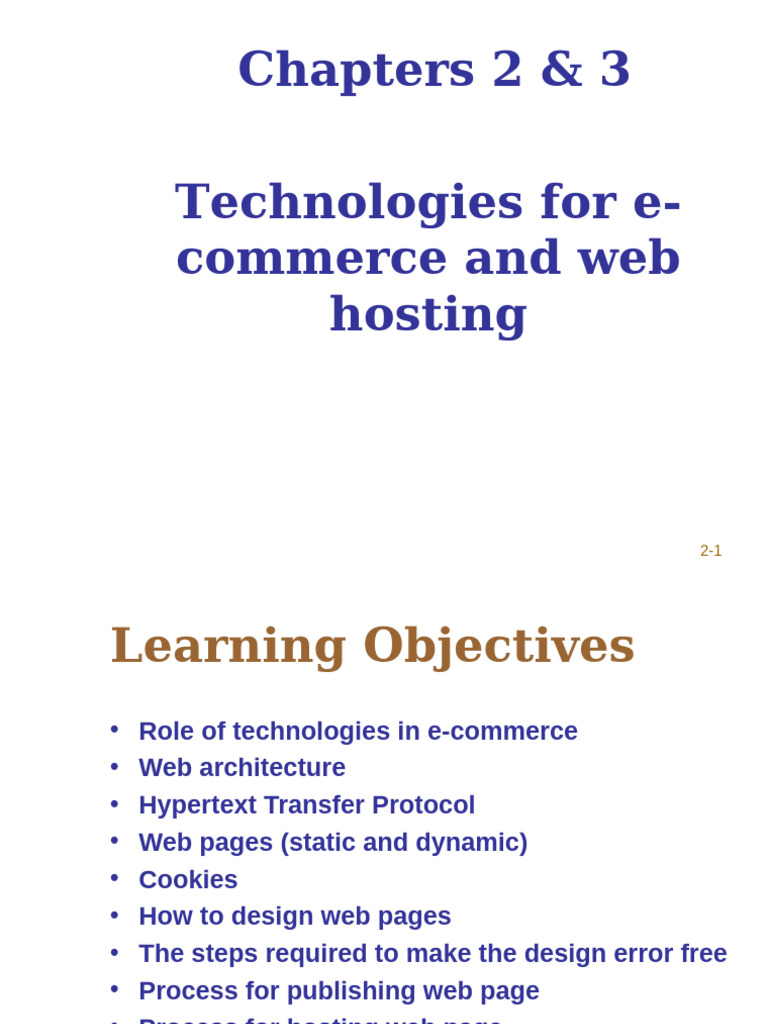 Chapter 2 & 3 Powerpoint | PDF