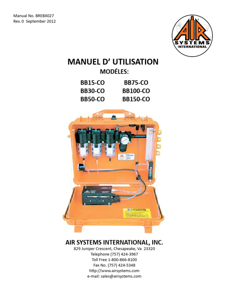 BBXX-CO French Rev 0 | PDF