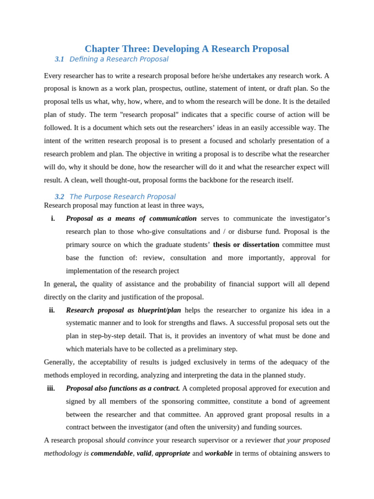 Chapter 3 | PDF | Methodology | Art