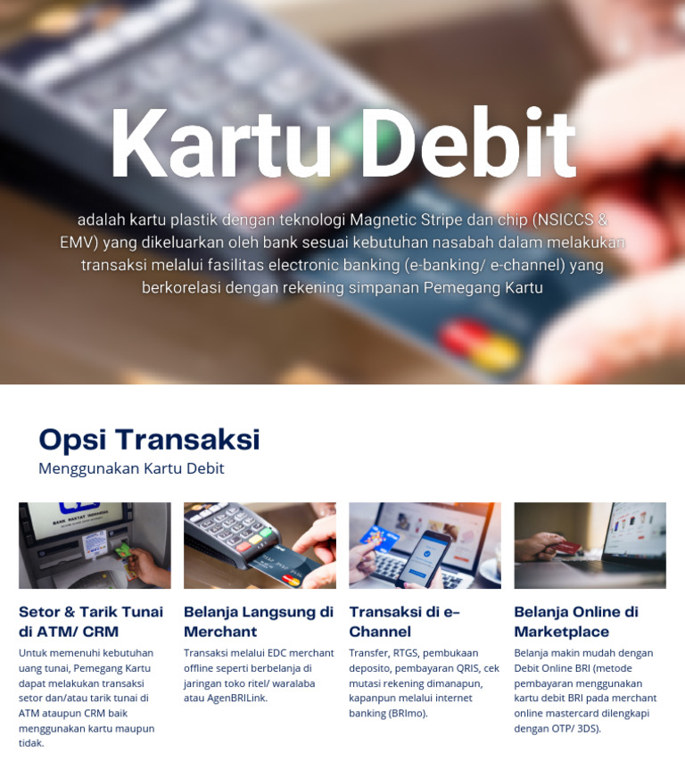 Fungsi Lain Kartu Debit | PDF