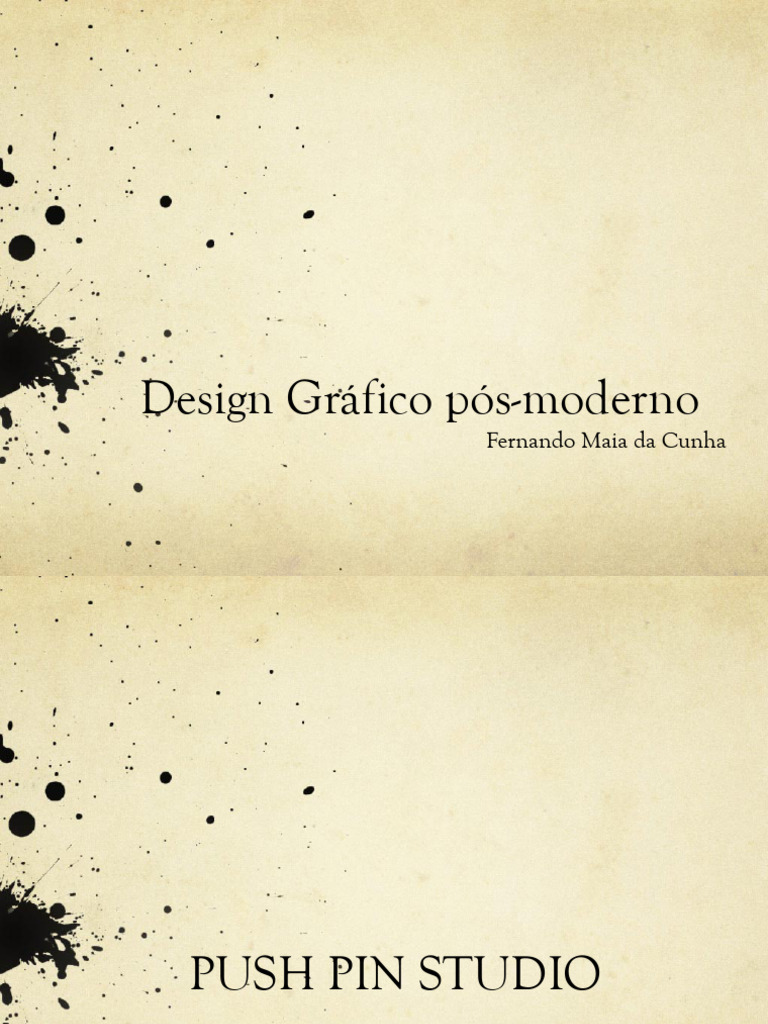 Design Gráfico - Pós Moderno | PDF