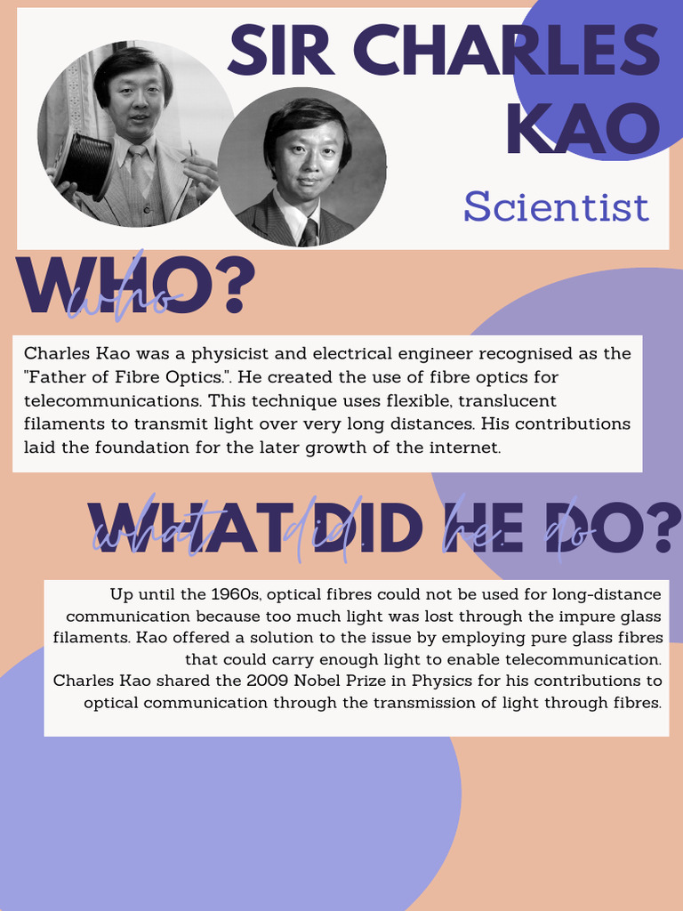 Sir Charles Kao | PDF