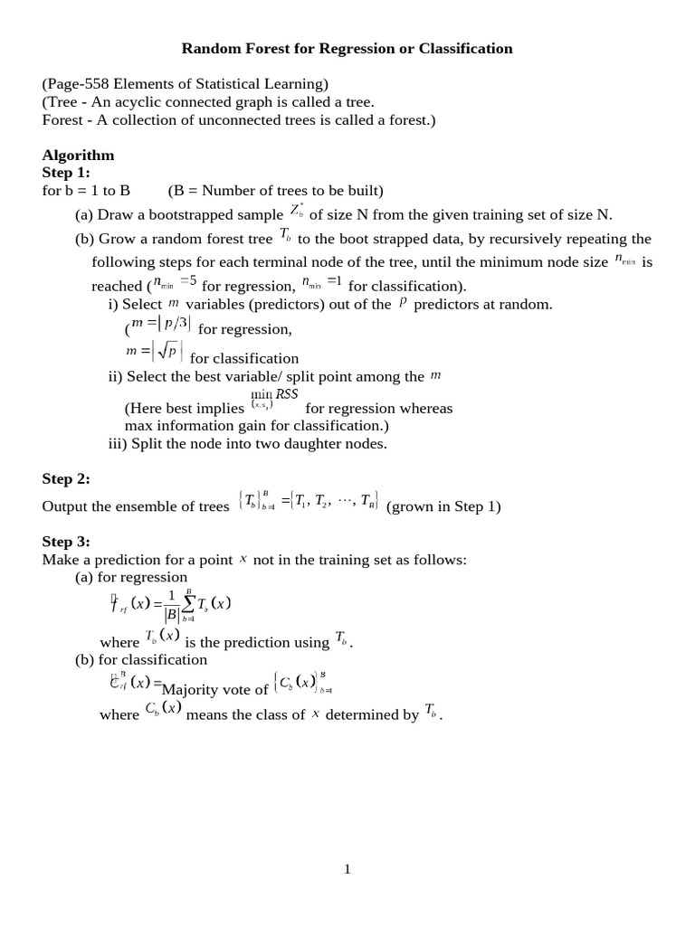 15 Random Forest | PDF