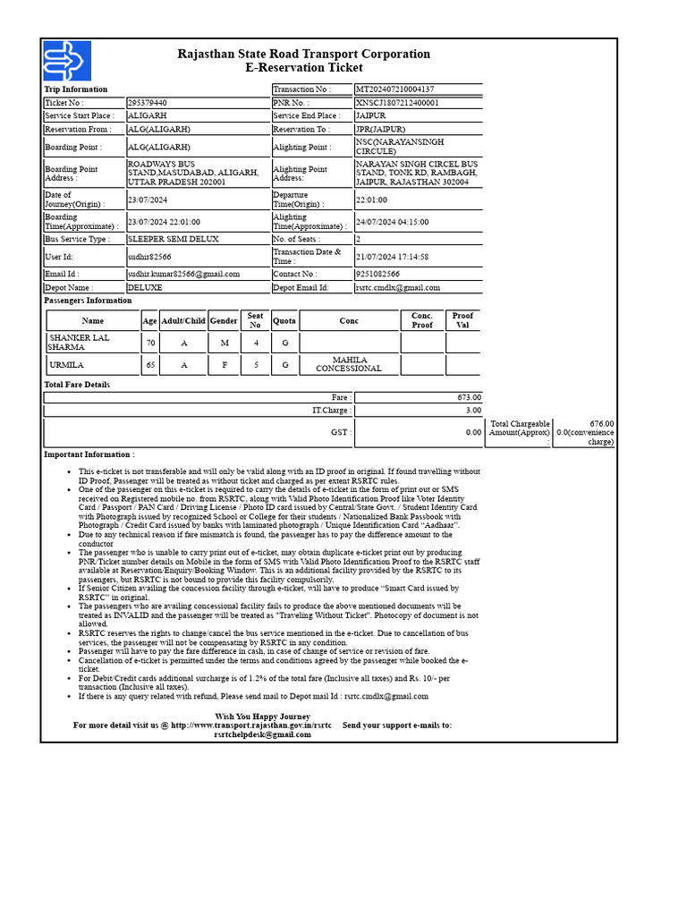 Online Reservation System | PDF