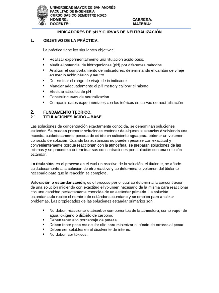 INFORME 7 lab qmc 100 | PDF