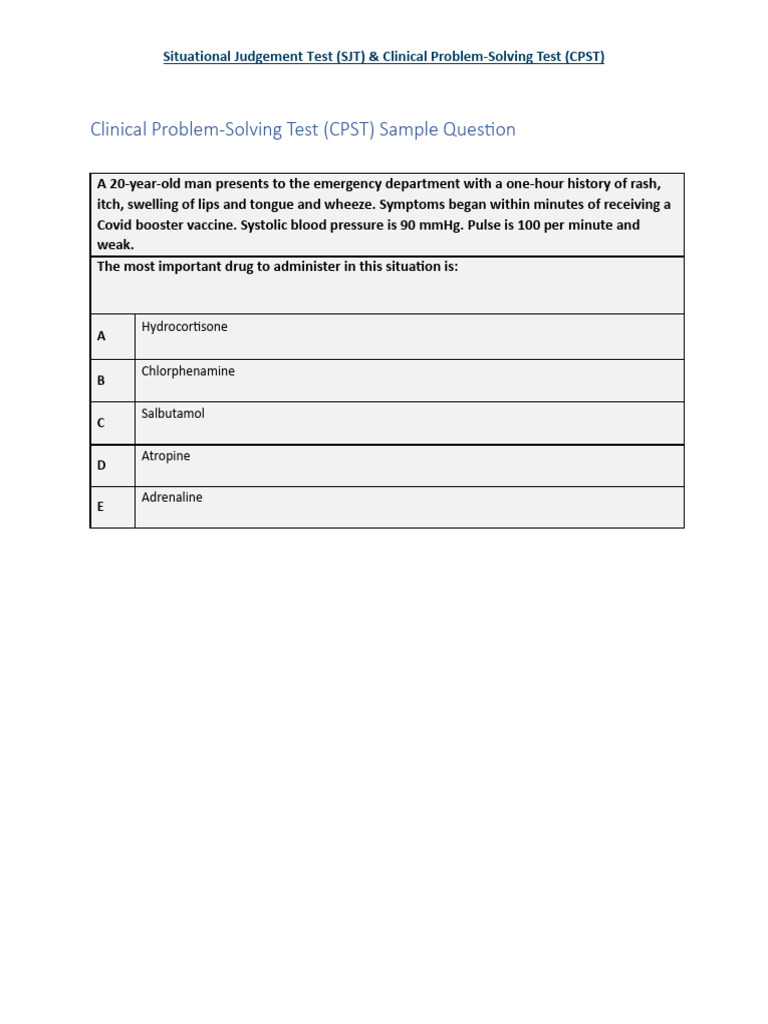 Ta Beagp Cpst Sample | PDF