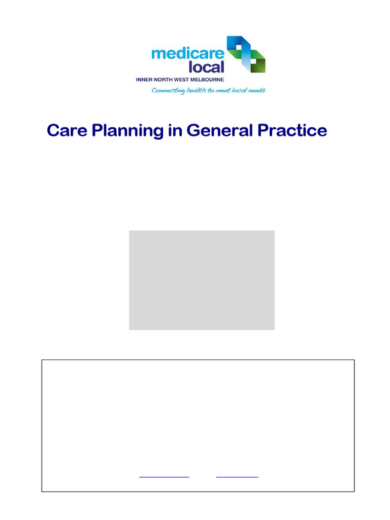 Care Planning in General Practice Guide | PDF | General Practitioner ...
