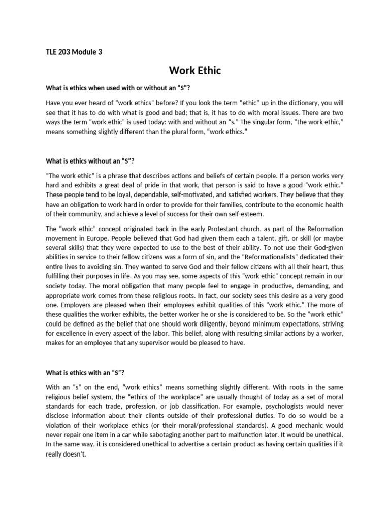 Home Economics Literacy Module 4 | PDF