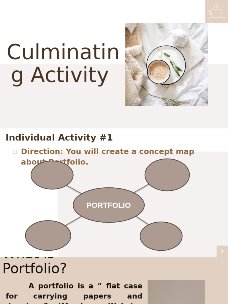 Lecture 1 What Is Portfolio Pdf