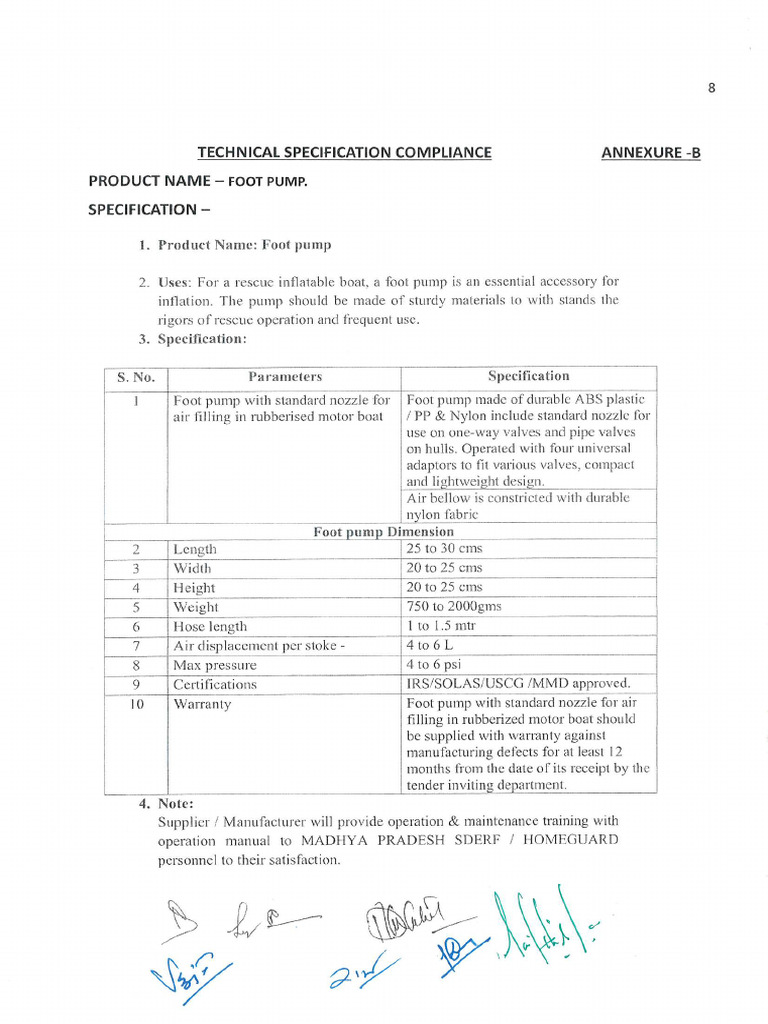 SPECIFICATIONS | PDF