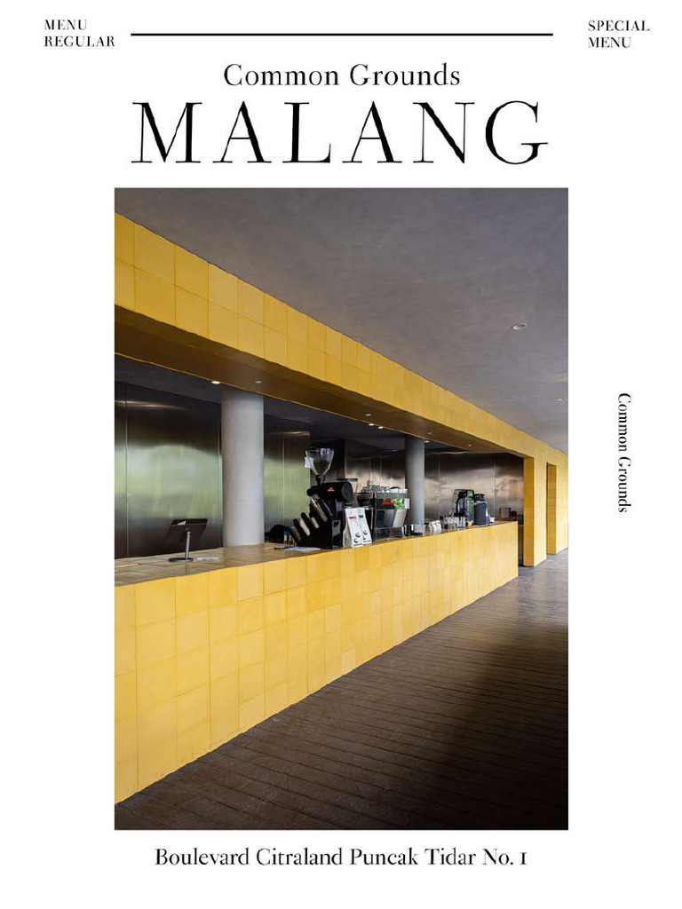 CG Menu Malang | PDF