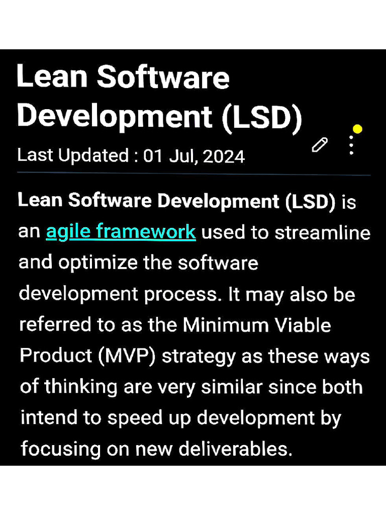 Lean | PDF