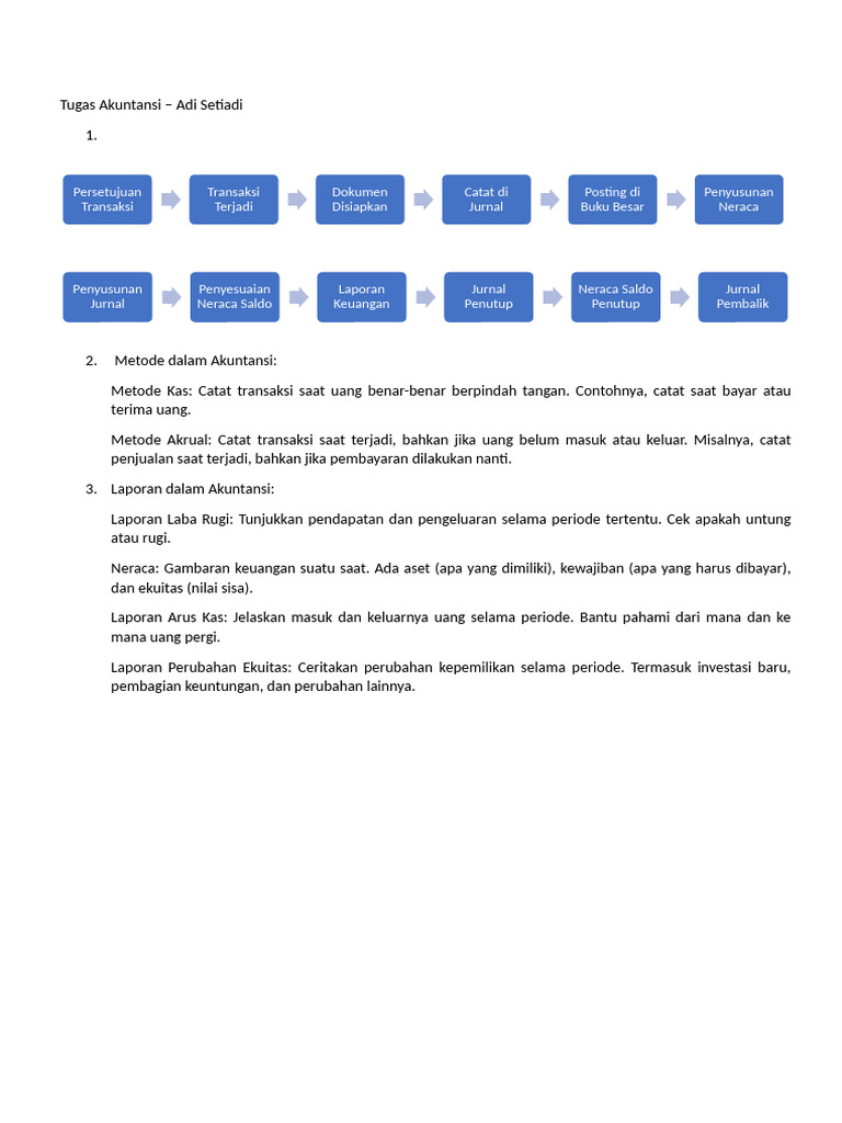 Accounting Process Flow | PDF