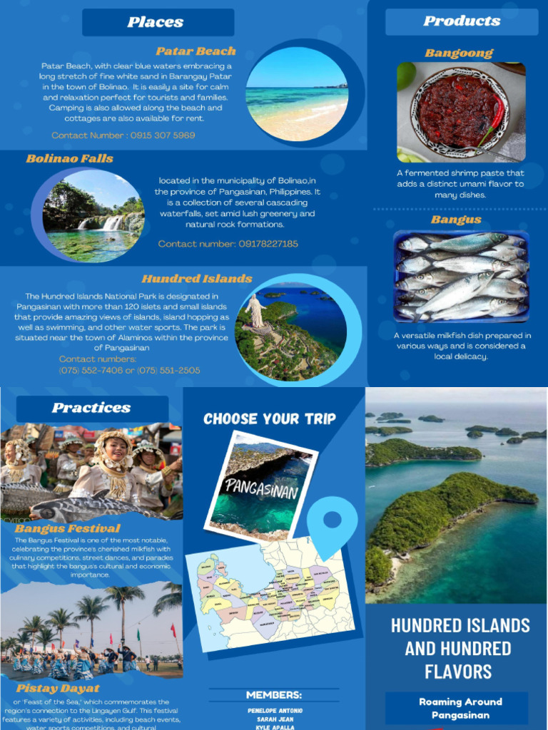 Brochure About Pangasinan | PDF