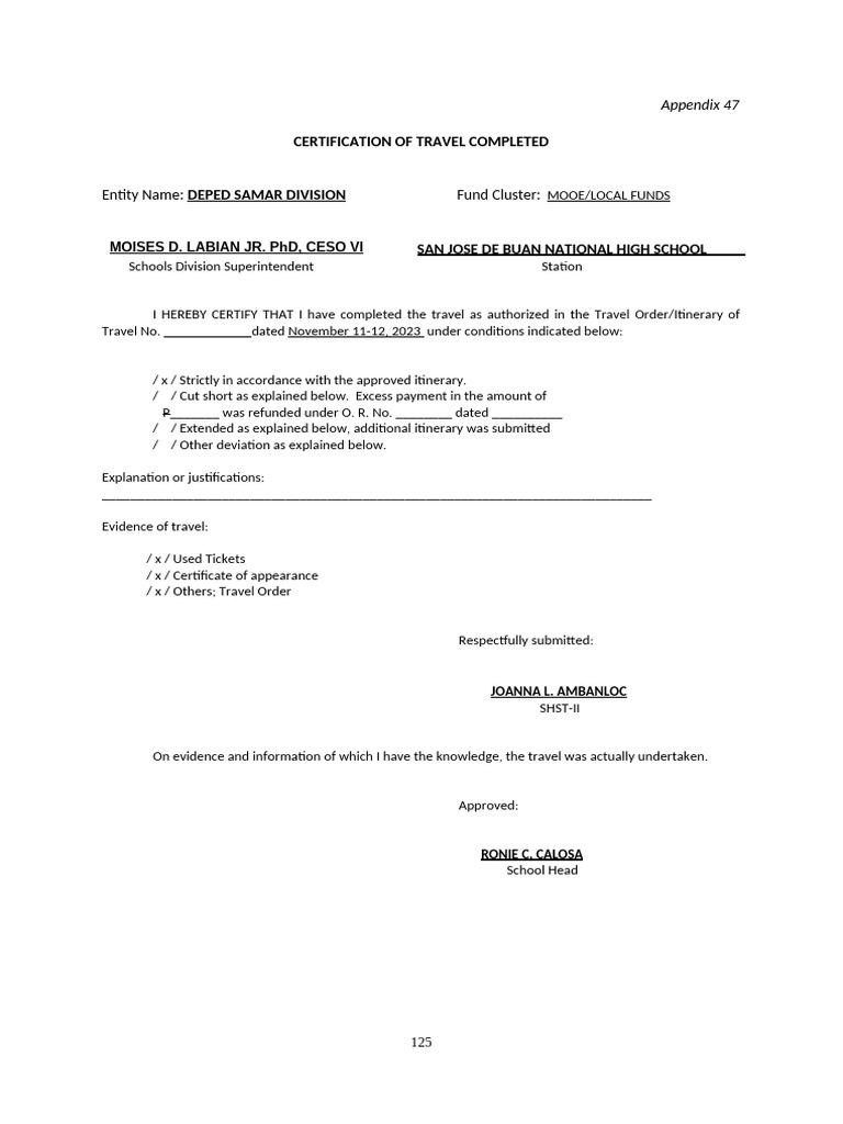 Appendix 47 CTC July 2022 | PDF