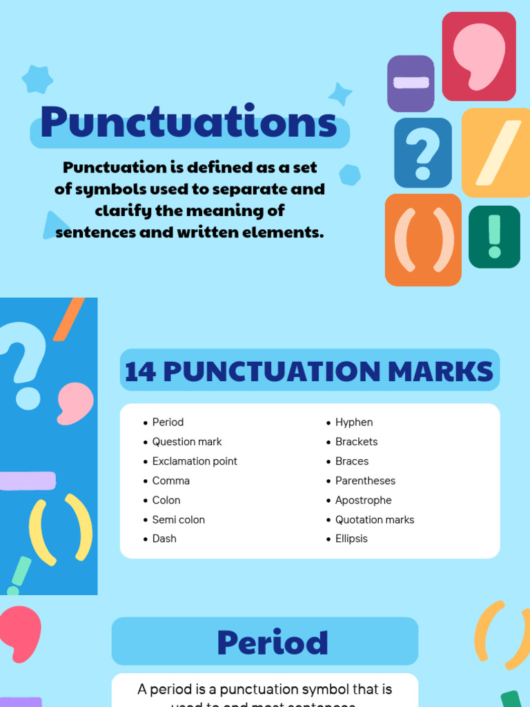 Punctuations Reporting | PDF