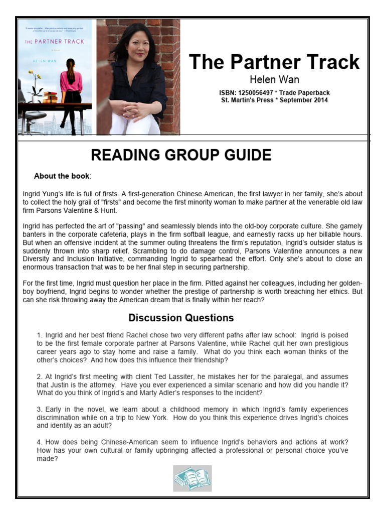The Partner Track: Reading Group Guide | PDF