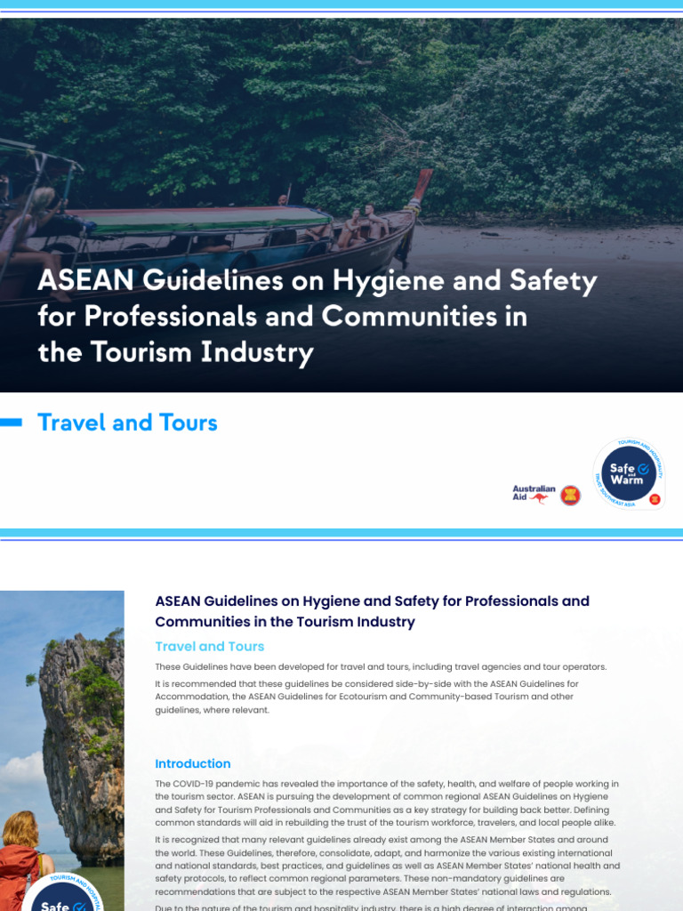Final ASEAN Guidelines - TRAVEL - V1.1 | PDF