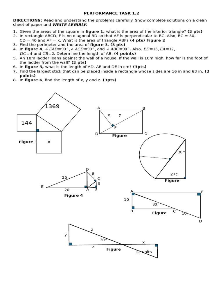 Performance Task 1.2 | PDF