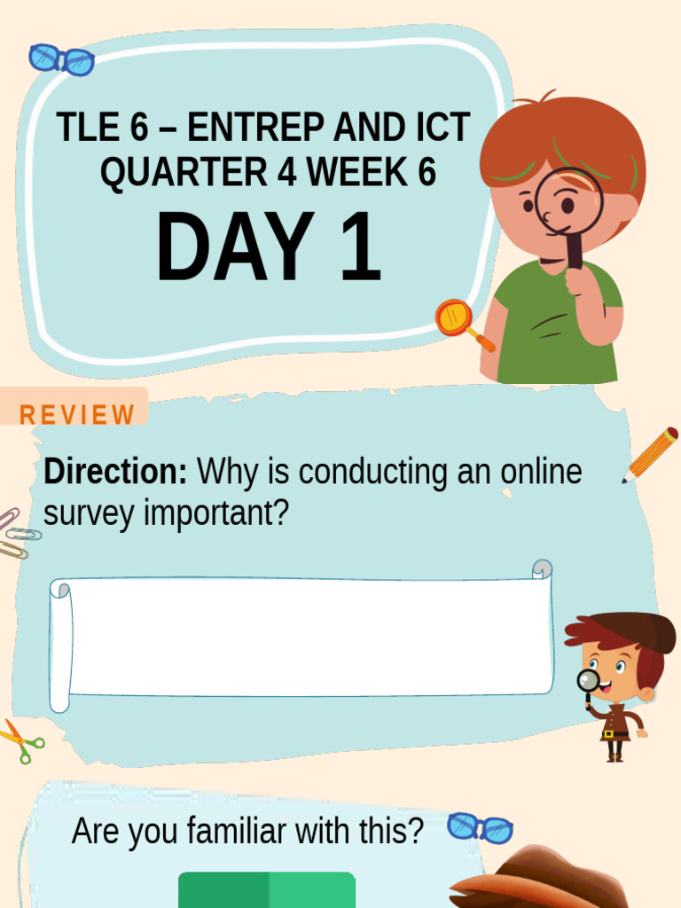 G6 Q4W6 Tle - Entrepreneurship and Ict PPT (Melcs) | PDF G6 Q4W6 Tle - Entrepreneurship and Ict PPT (Melcs) | PDF