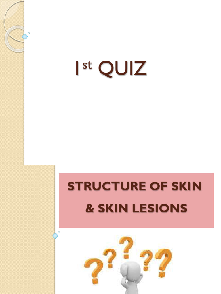 Skin Lesions (Derma) | PDF