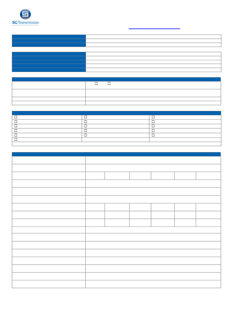 Customer Enquiry Form | PDF