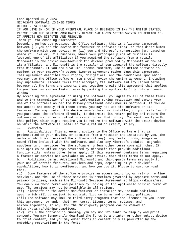 Client2024 Eula | PDF