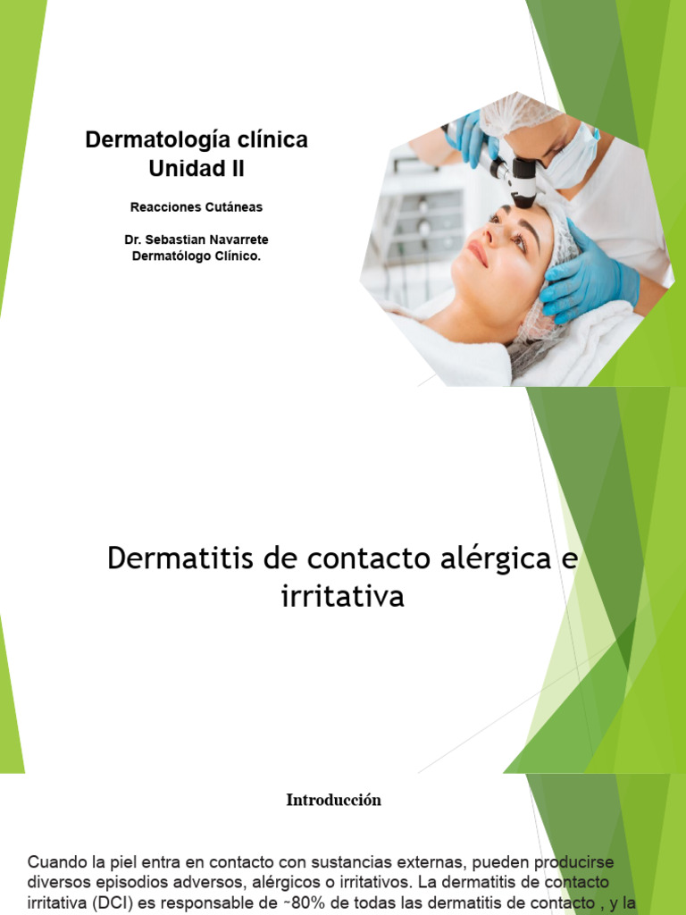 Dermatitis Irritativa y Contacto Alergico, Atopico, Dermatitis Seborreica | PDF