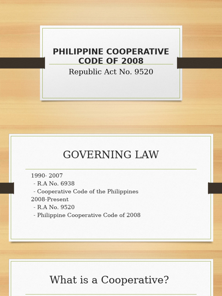 Cooperative | PDF